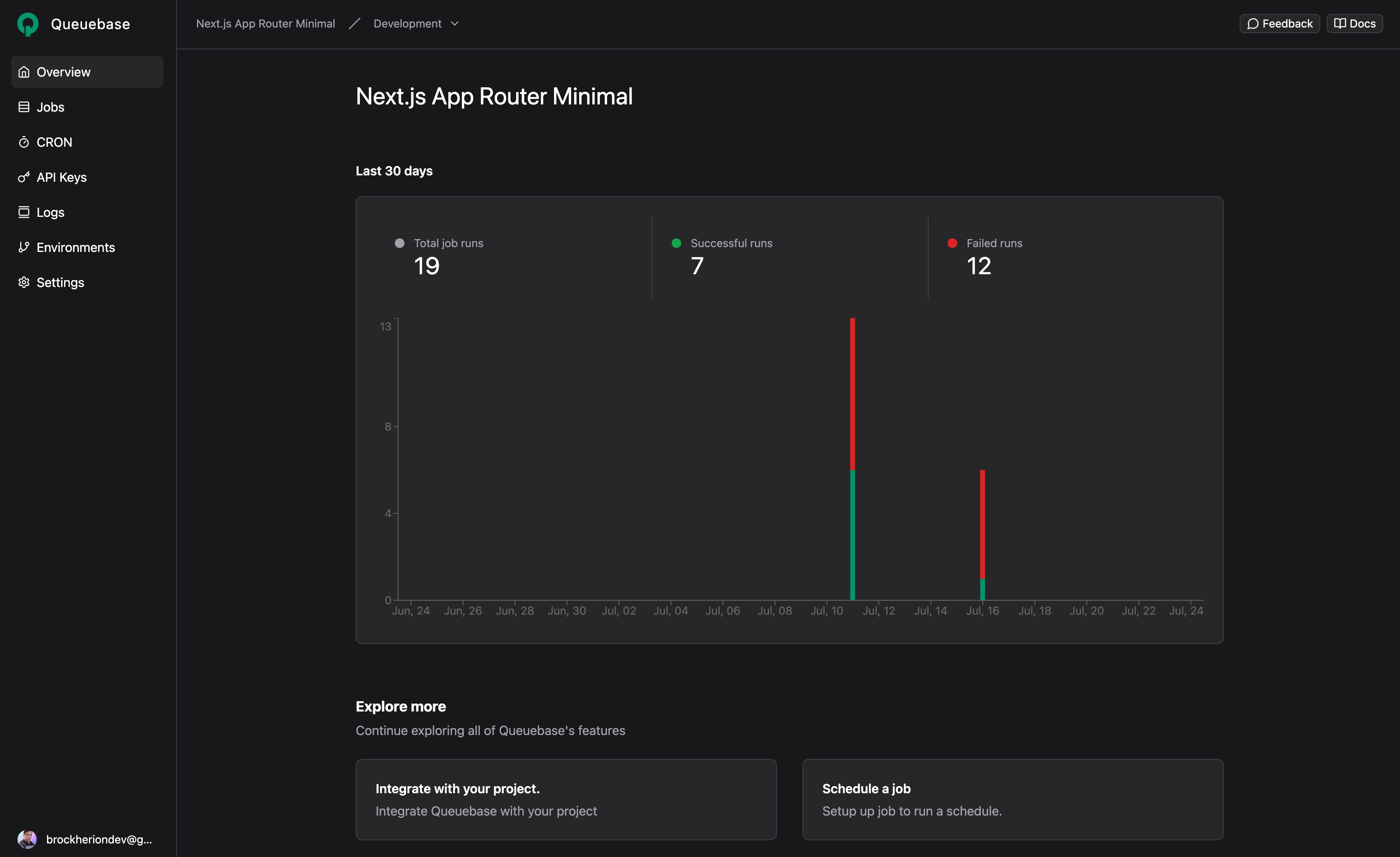 Queuebase - Job scheduling for Next.js